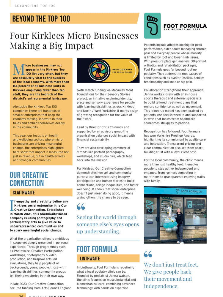 Podiatry, Gait Analysis, Sports Massage, Sport Therapy, West Yorkshire ...